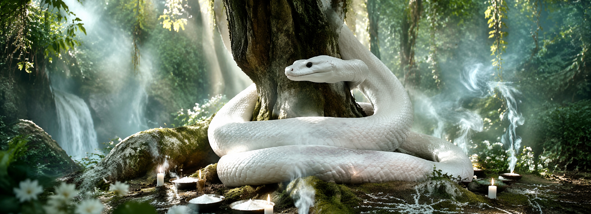 Damballa: el dios serpiente del vudú que domina el cielo